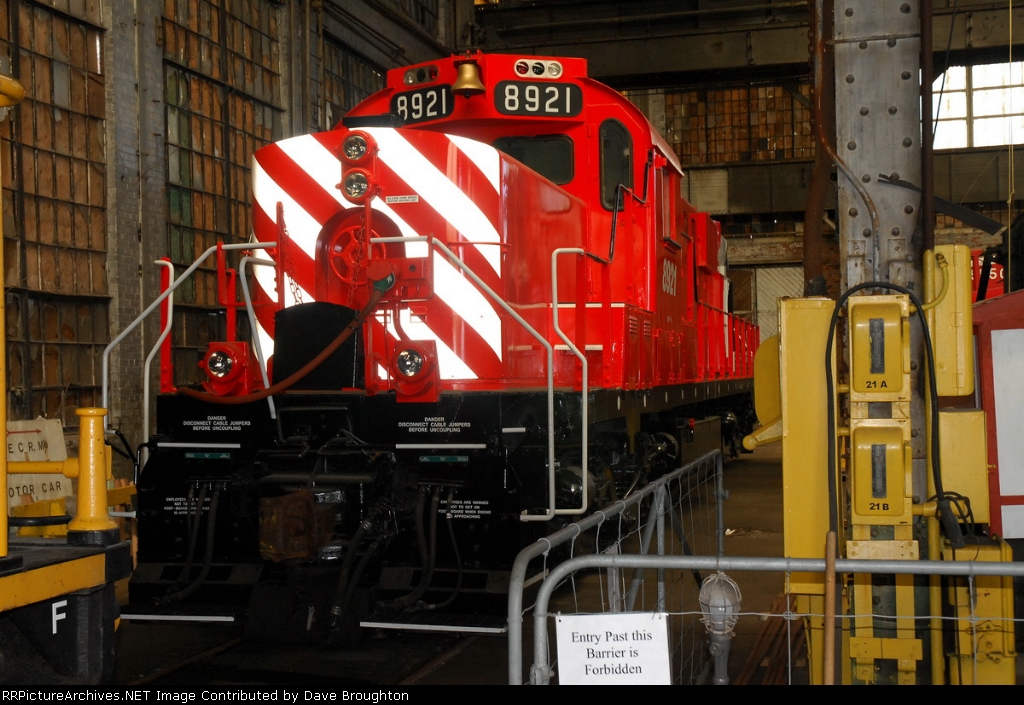 CP #8921 at the Elgin County Railway Museum, St. Thomas, ON.